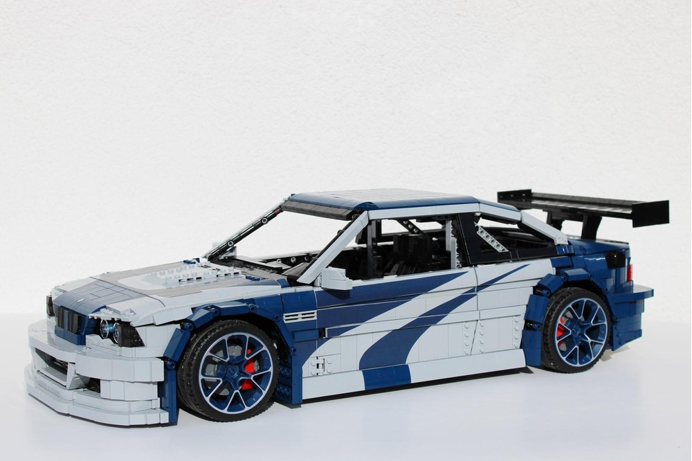LEGO MOC BMW M3 E46 GTR Most Wanted - Manual by GoldenBrickDesign ...