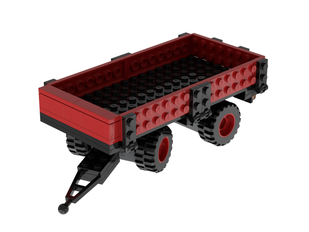 LEGO MOC Tractor trailer by togart | Rebrickable - Build with LEGO