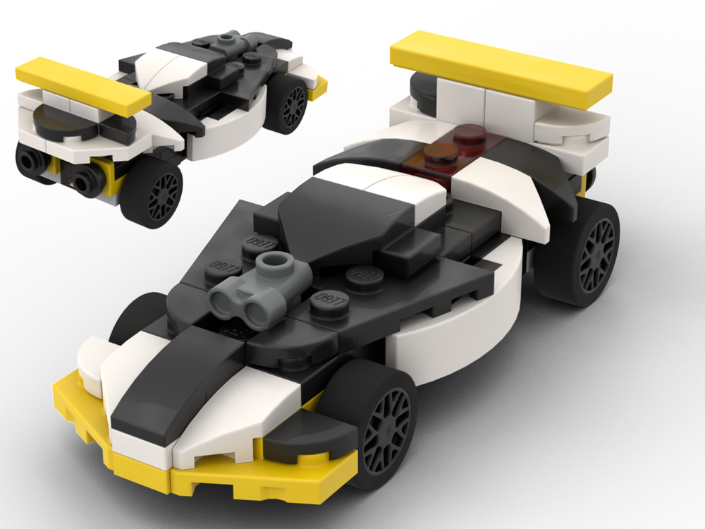 LEGO MOC Street racecar (30657) by BriXperiMent | Rebrickable - Build ...