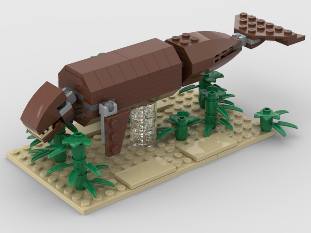 LEGO MOC Steller's Sea Cow by builditmac | Rebrickable - Build with LEGO
