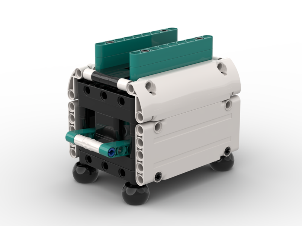 Lego Moc Working Toaster By Bd Technic Rebrickable Build With Lego