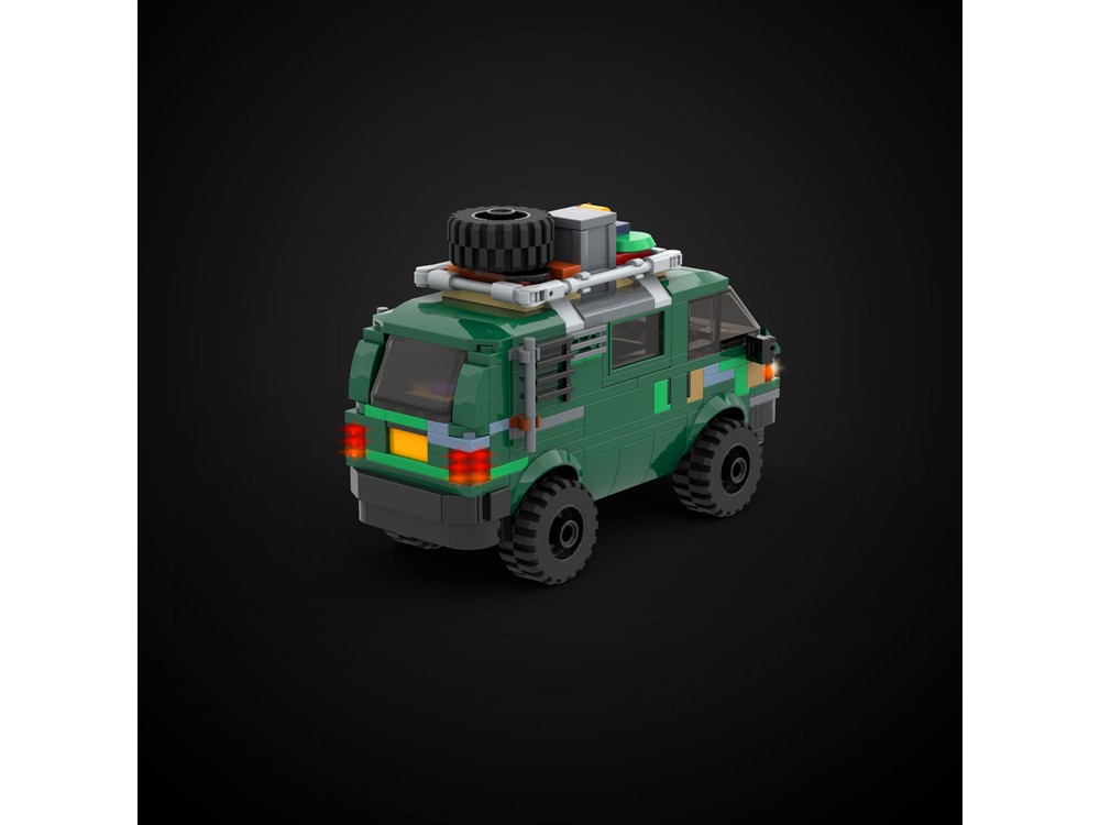 Lego Moc Vw T4 Offroad Camper By Pribri Rebrickable Build With Lego