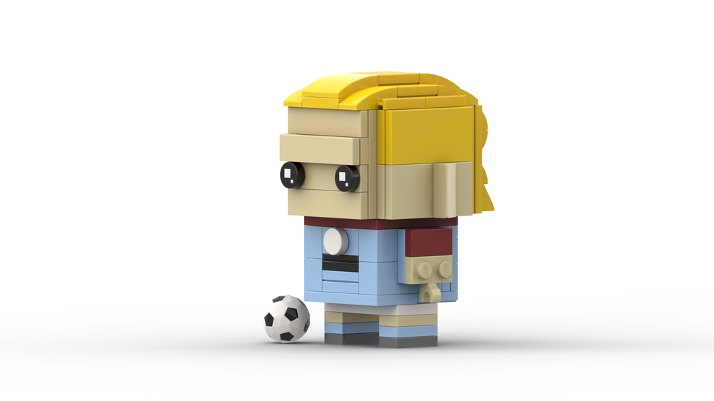 LEGO MOC Erling Haaland Brickheadz by ayayop | Rebrickable - Build with ...