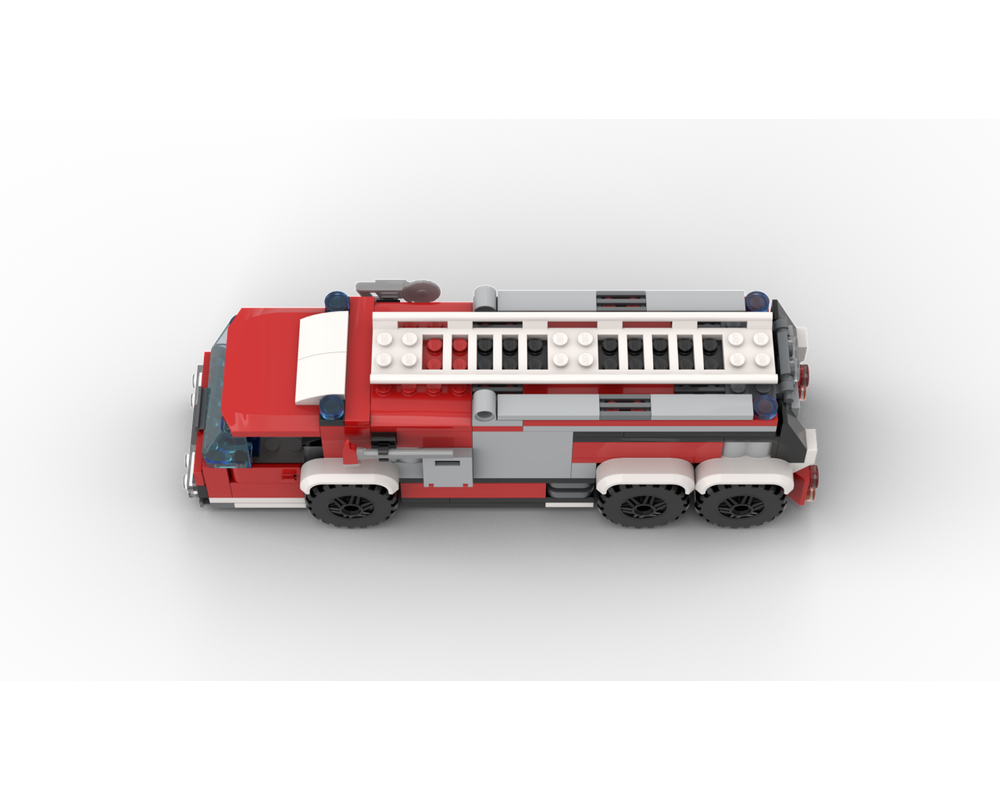 Lego Moc Fire Truck Lego 60374 Alternate Build 4 By N2brick