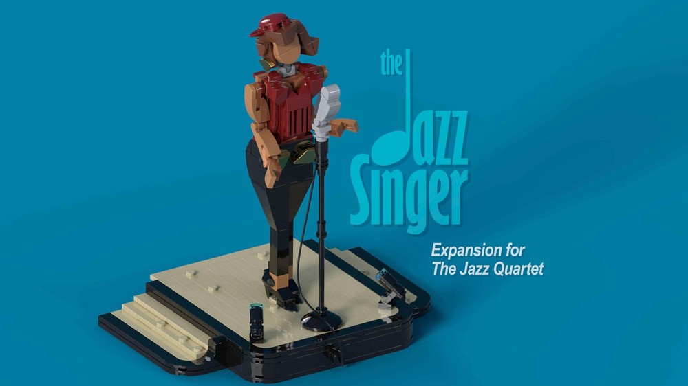 LEGO MOC Jazz Singer by Blockhead72 | Rebrickable - Build with LEGO