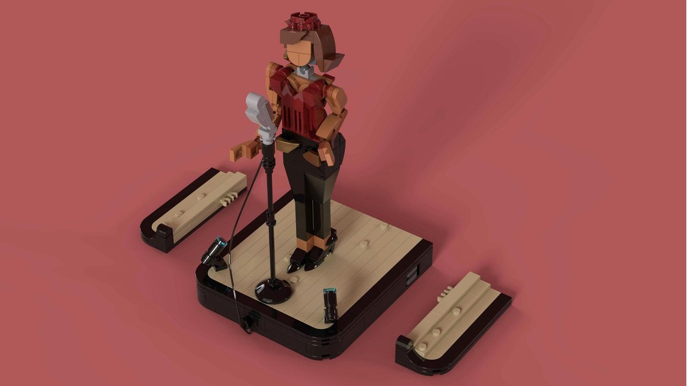 LEGO MOC Jazz Singer by Blockhead72 | Rebrickable - Build with LEGO