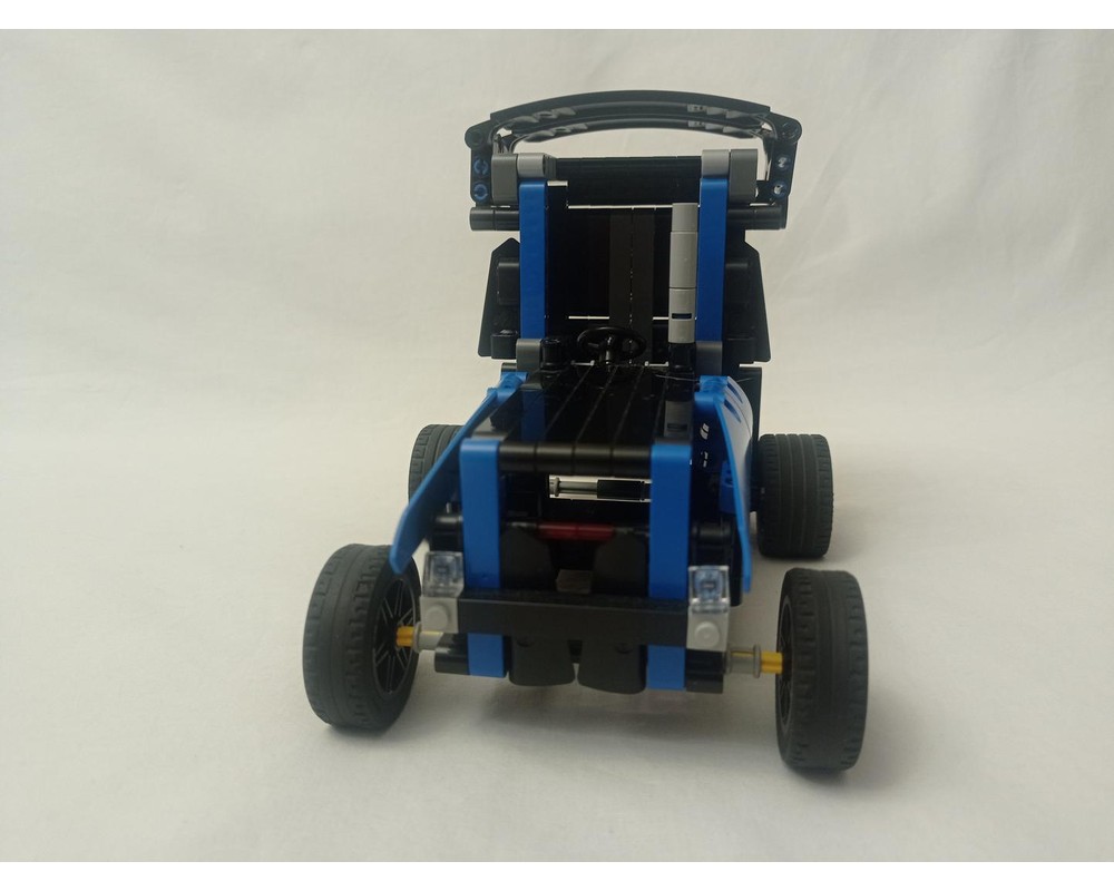 Lego Moc Tractor 42123 Alternative By Alexgam Rebrickable Build