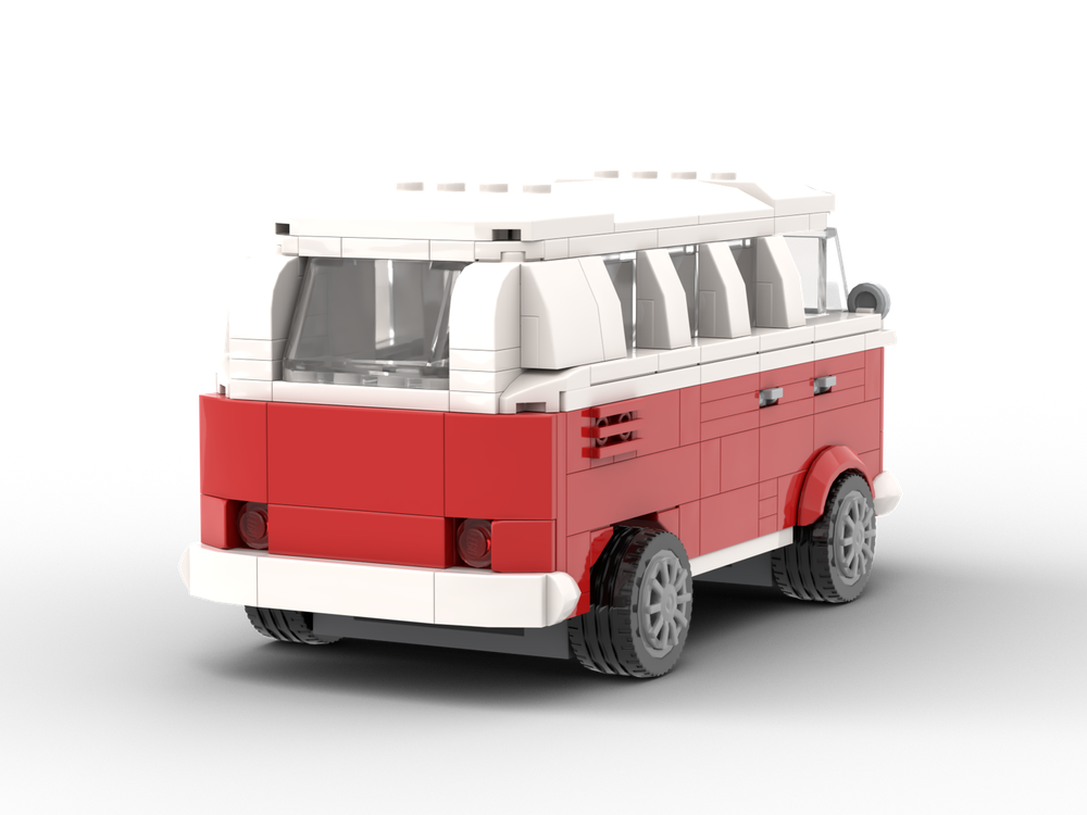 Lego Moc Volkswagen T1 Bus By Braydl Rebrickable Build With Lego