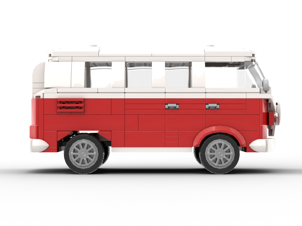 Lego Moc Volkswagen T1 Bus By Braydl Rebrickable Build With Lego