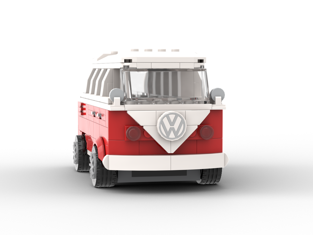 Lego Moc Volkswagen T1 Bus By Braydl Rebrickable Build With Lego