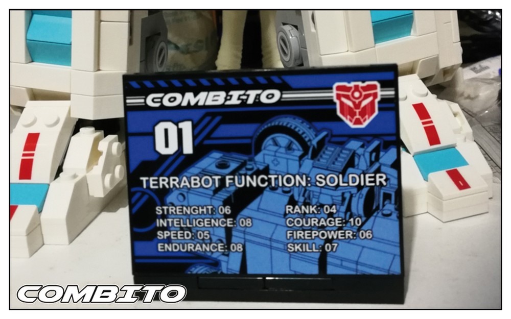 Lego Moc Combito Mecha By Gercrow Rebrickable Build With Lego
