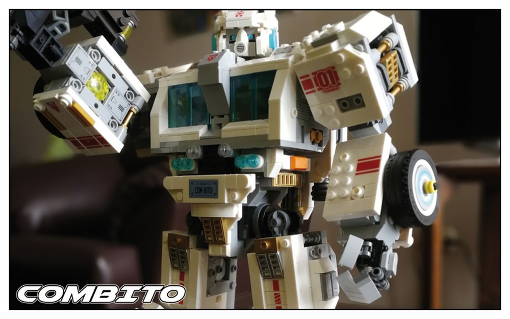 Lego Moc Combito Mecha By Gercrow Rebrickable Build With Lego