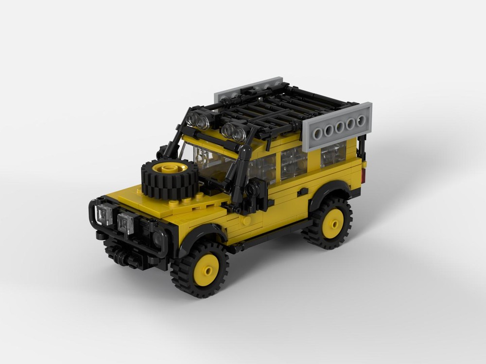 LEGO MOC Land Rover Defender 110 Camel Trophy version by DinhTuanKiet ...