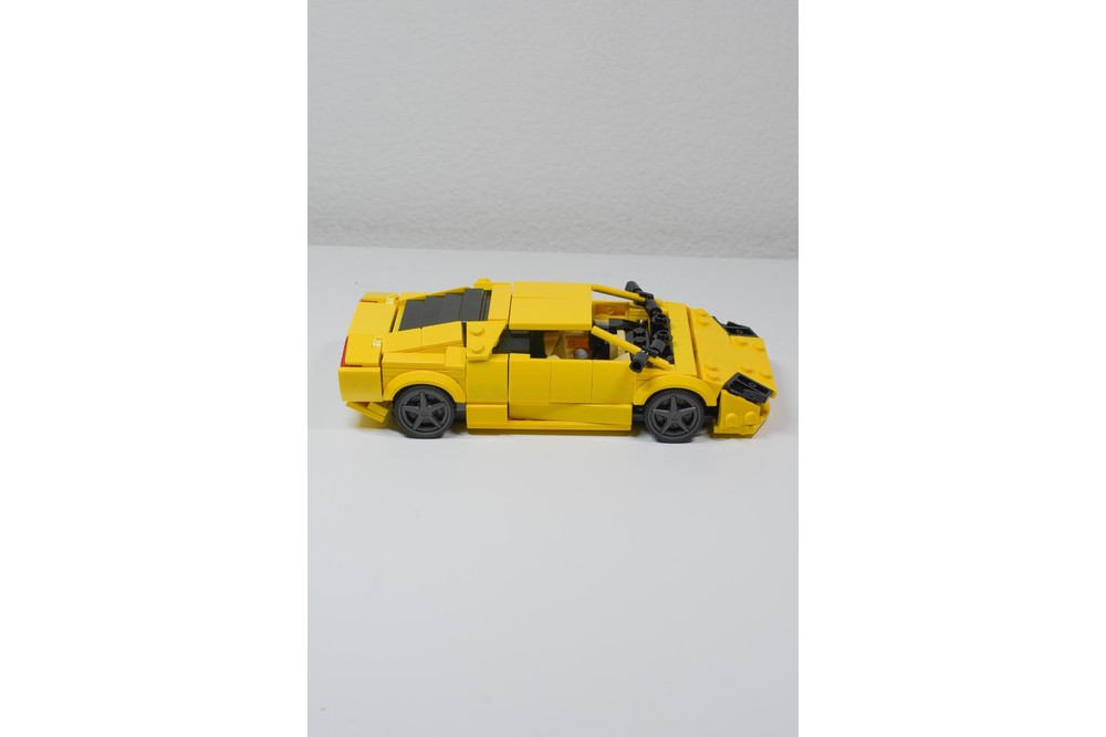 Lego Moc Lamborghini Murcielago By Mcgwerks Rebrickable Build With Lego