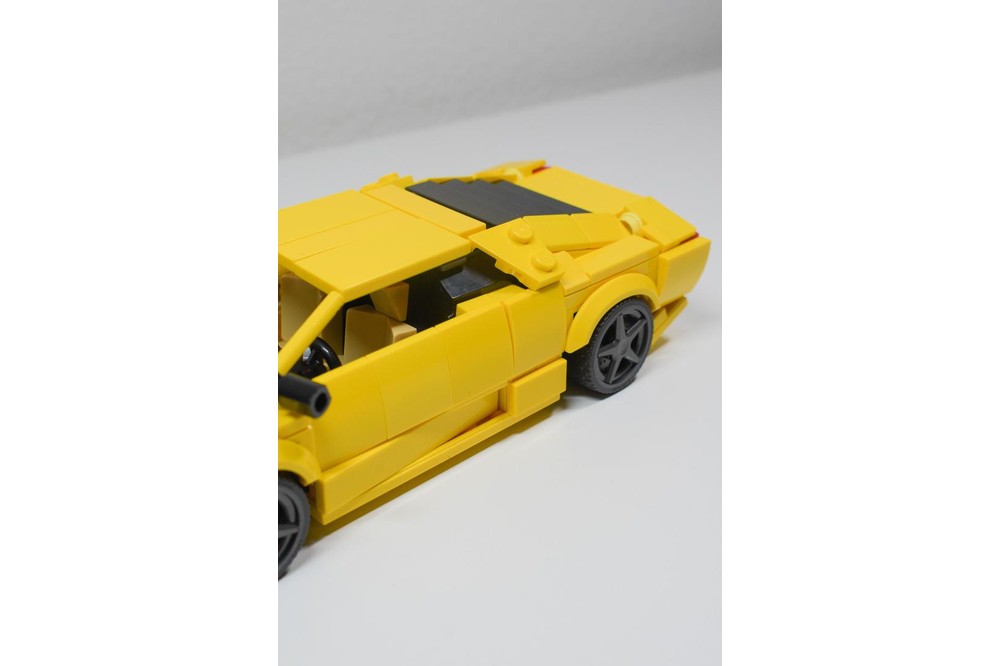 Lego Moc Lamborghini Murcielago By Mcgwerks Rebrickable Build With Lego