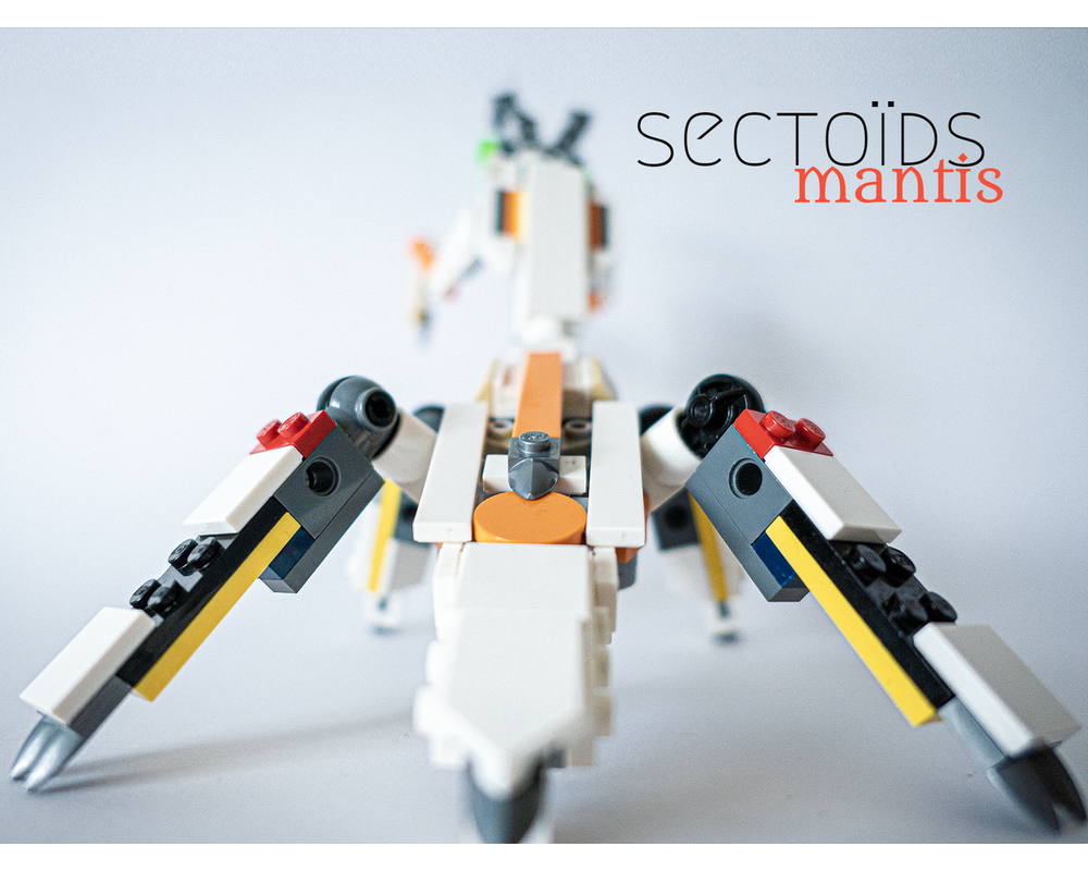 Lego Moc Alternate Sectoids Mantis By Lifepath Rebrickable Build