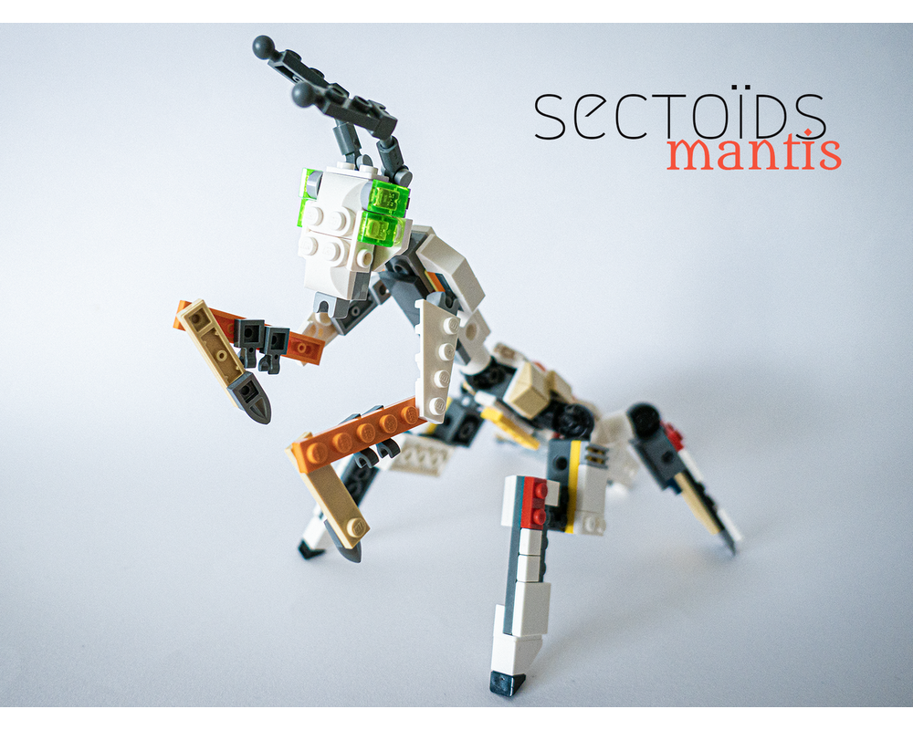 Lego Moc Alternate Sectoids Mantis By Lifepath Rebrickable Build