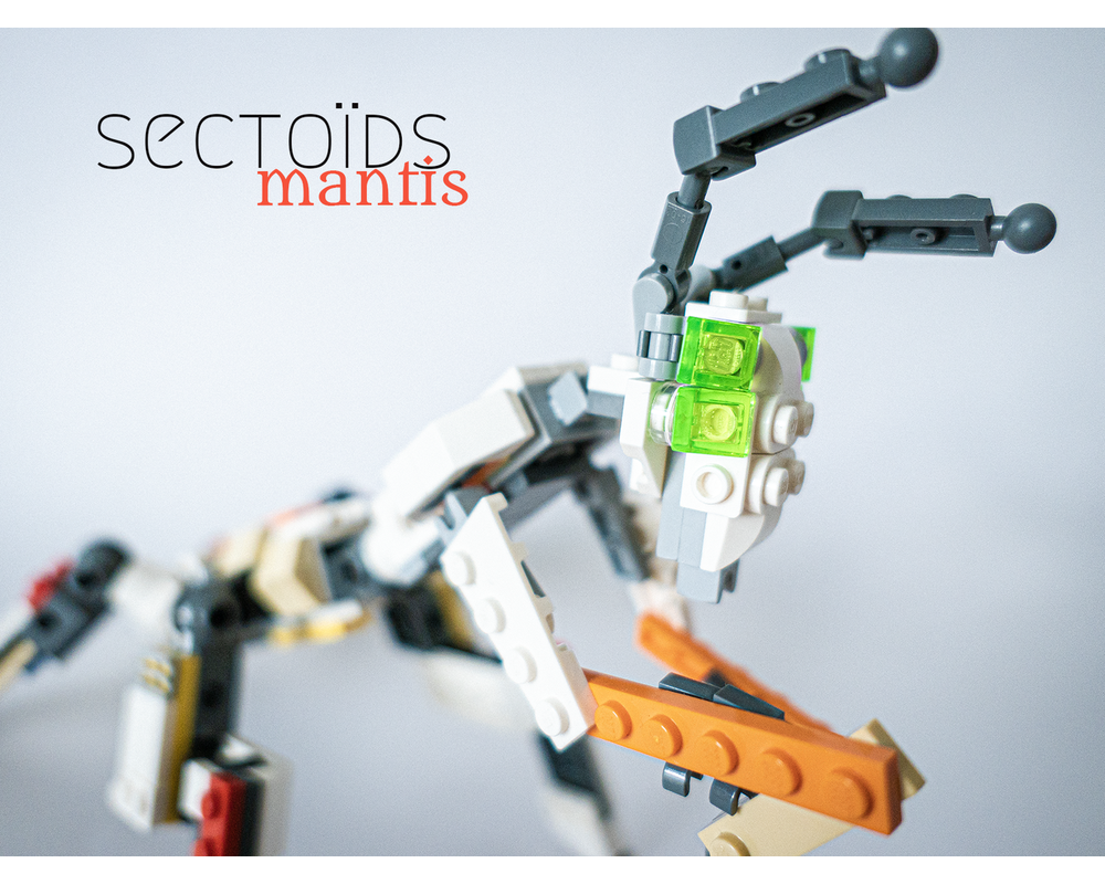 Lego Moc Alternate Sectoids Mantis By Lifepath Rebrickable Build