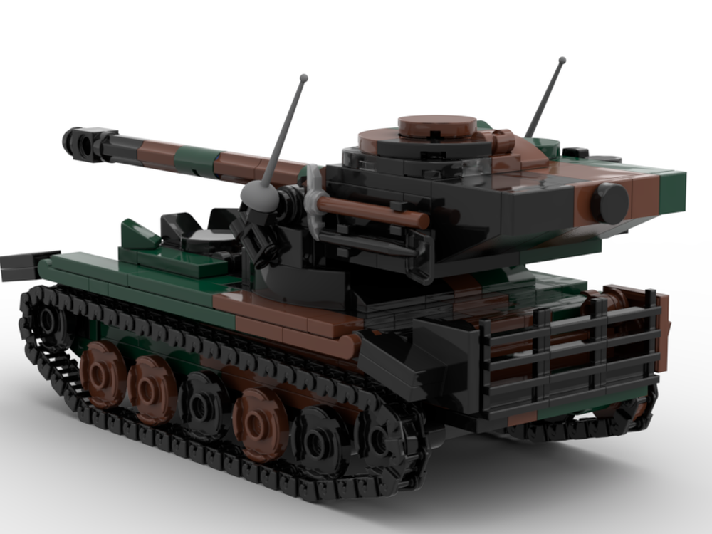 Lego Moc Amx 1390 Light Tank By Gunsofbrickston Rebrickable Build