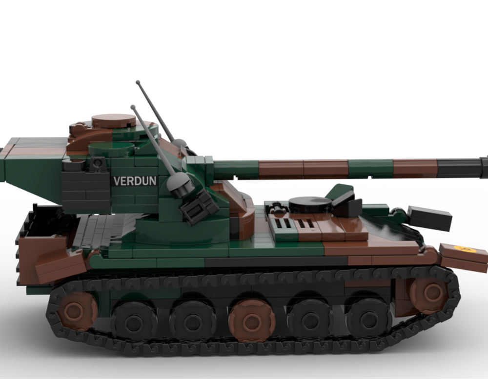 Lego Moc Amx 1390 Light Tank By Gunsofbrickston Rebrickable Build