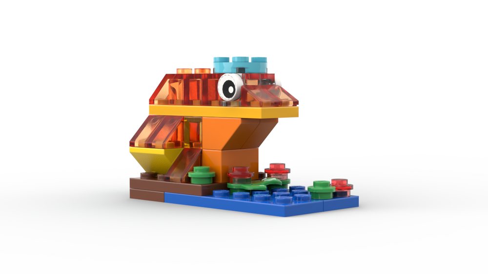 LEGO MOC 11013 Frog by Lenarex | Rebrickable - Build with LEGO