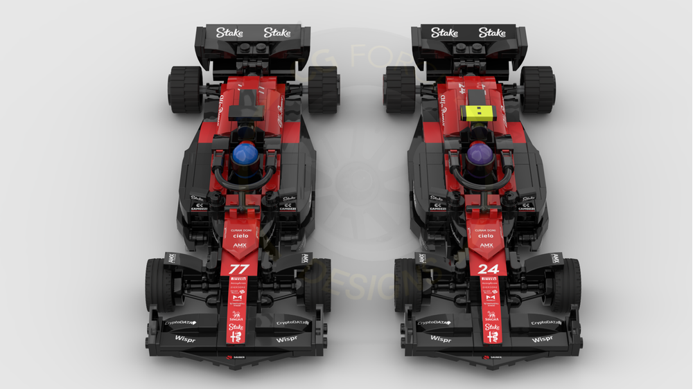 Lego Moc F1 Alfa Romeo C43 By Cgforcedesigns Rebrickable Build With