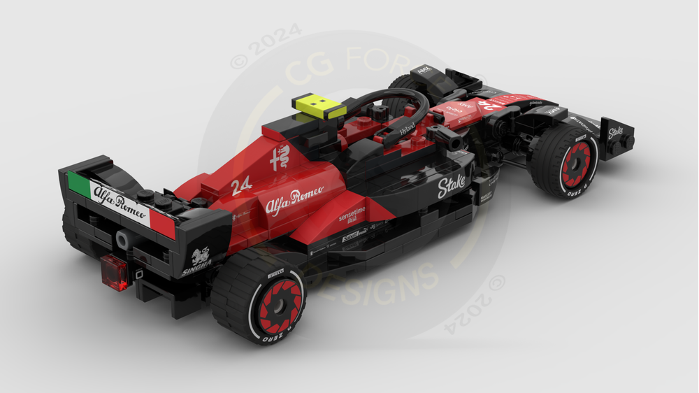 Lego Moc F1 Alfa Romeo C43 By Cgforcedesigns Rebrickable Build With