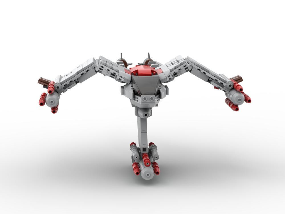 Lego Moc Terran Wraith By Magureanpaul Rebrickable Build With Lego