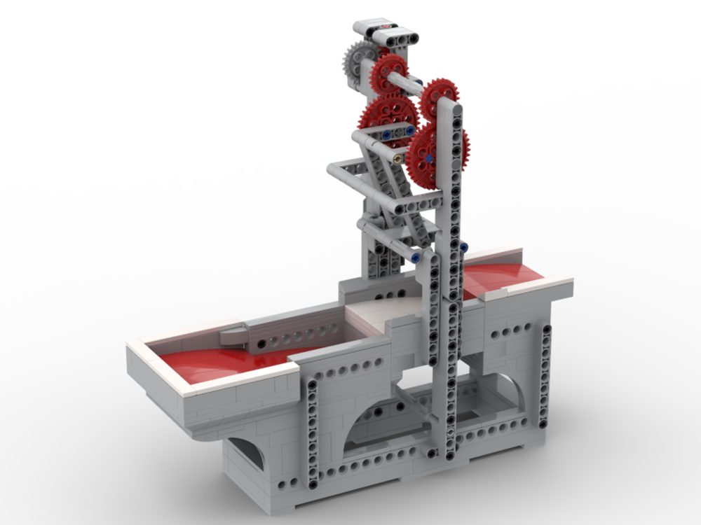 LEGO MOC Sloped Lift by Jude The Lego Dude | Rebrickable - Build with LEGO