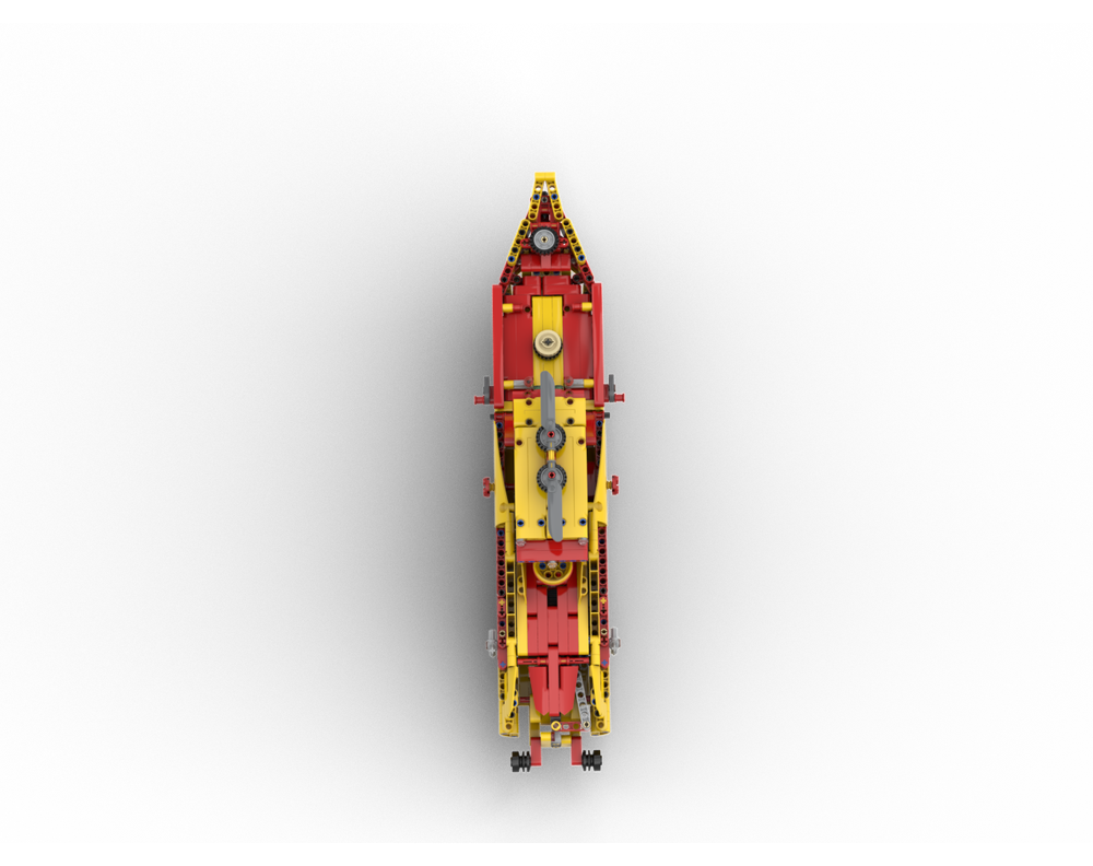 Lego Moc 42152 B Model Rescue Boat By Roelofs Creations Rebrickable