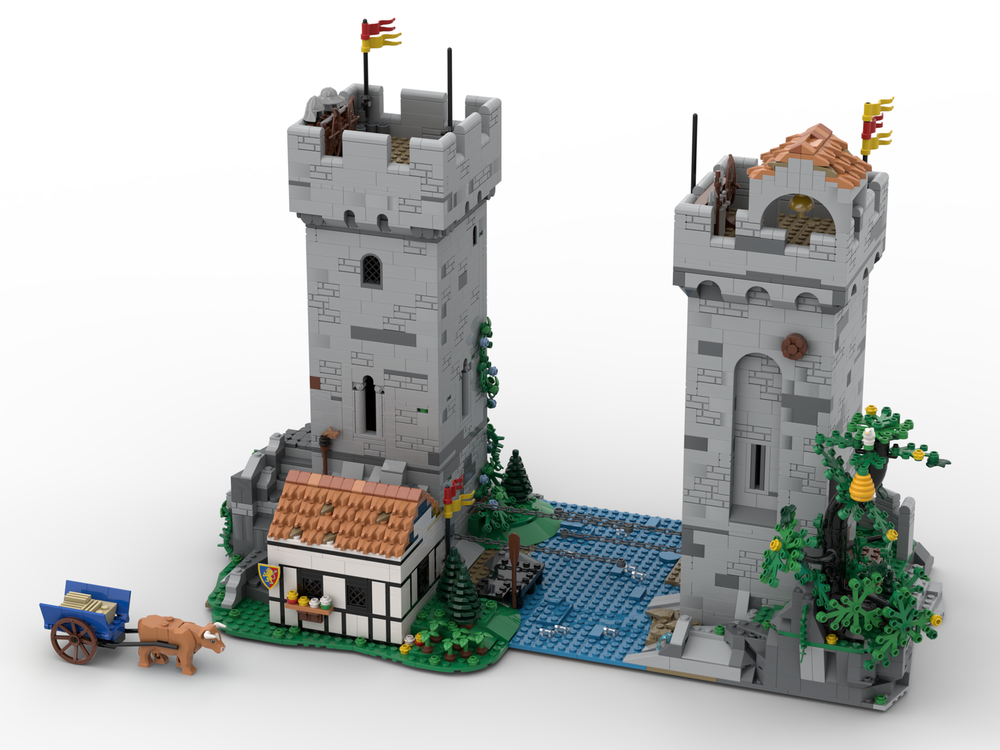 LEGO MOC The Chain Towers (alternate model for 10305 Lion Knights ...