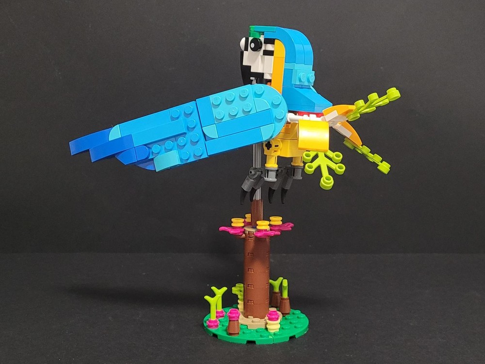 LEGO MOC 31136 Balancing parrot by jemunoz0 | Rebrickable - Build with LEGO