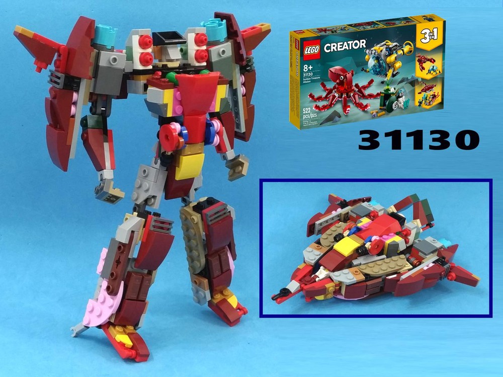 LEGO MOC Transformer Cybertron Starscream from LEGO Creator 31130 ...