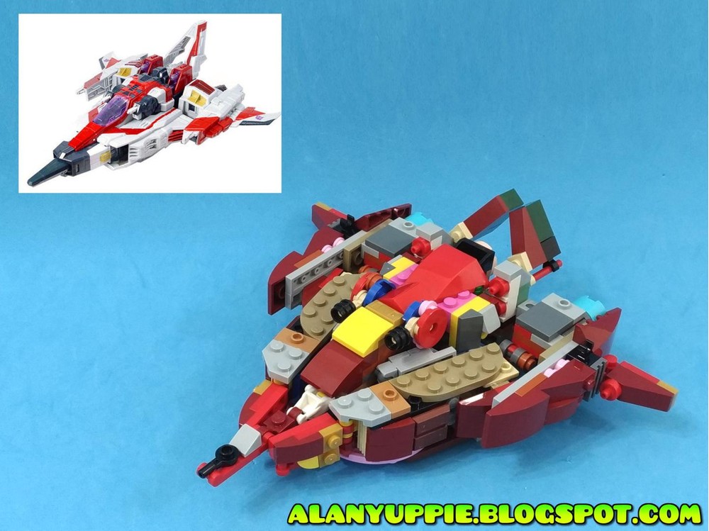 LEGO MOC Transformer Cybertron Starscream from LEGO Creator 31130 ...