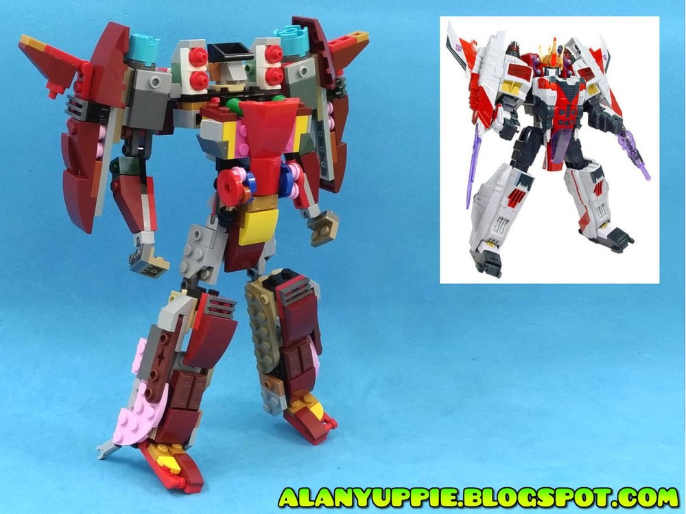 LEGO MOC Transformer Cybertron Starscream from LEGO Creator 31130 ...