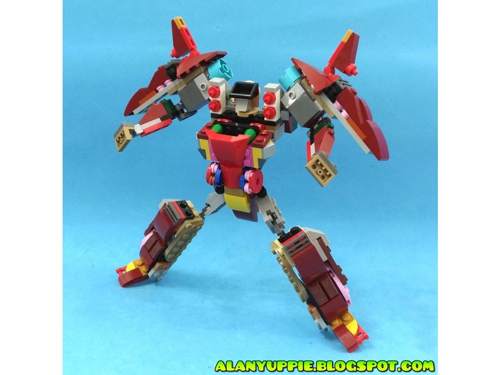 LEGO MOC Transformer Cybertron Starscream from LEGO Creator 31130 ...