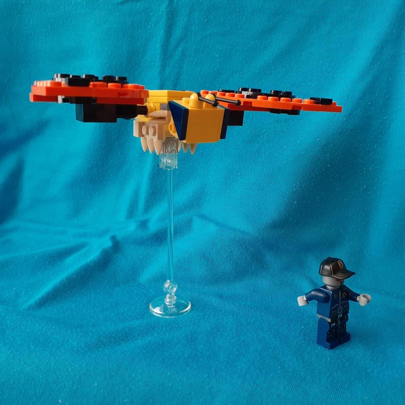 LEGO MOC Mothra by PRbrickbuilder | Rebrickable - Build with LEGO