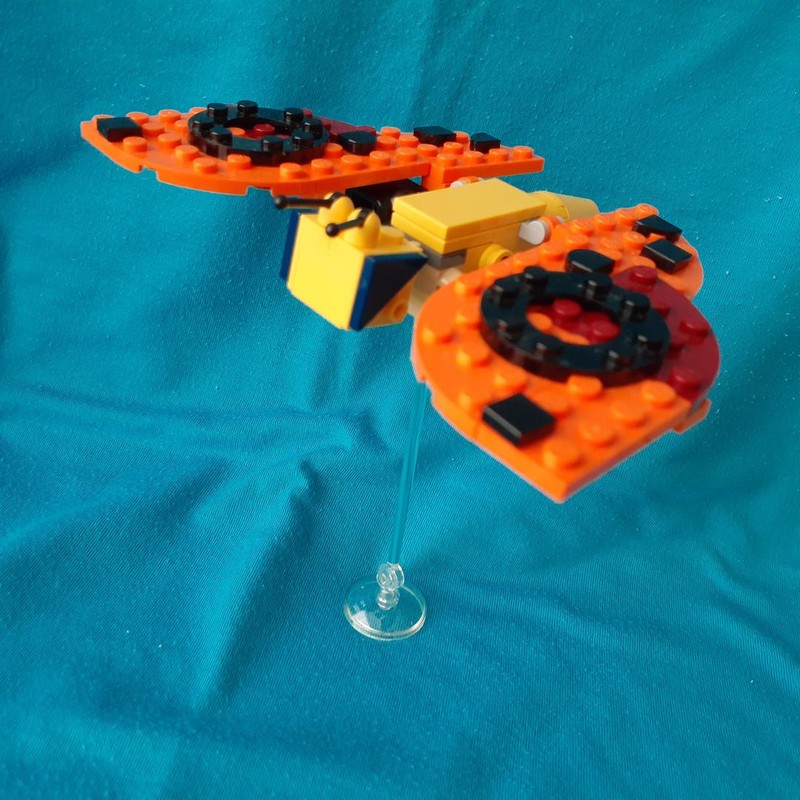 LEGO MOC Mothra by PRbrickbuilder | Rebrickable - Build with LEGO