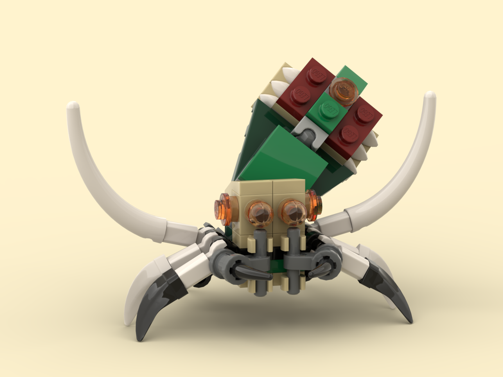 LEGO MOC 31058 peacock spider by Ambrosino | Rebrickable - Build with LEGO