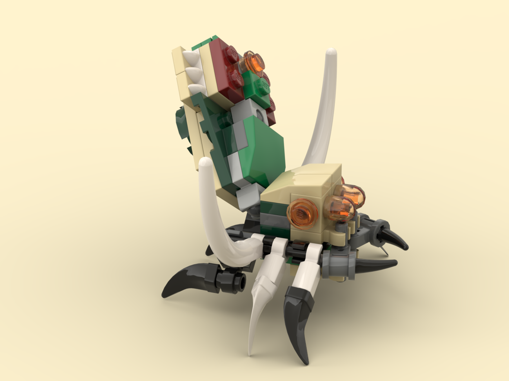 Lego Moc 31058 Peacock Spider By Ambrosino Rebrickable Build With Lego