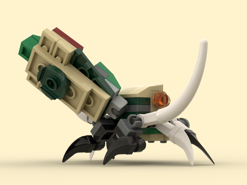 Lego Moc 31058 Peacock Spider By Ambrosino Rebrickable Build With Lego