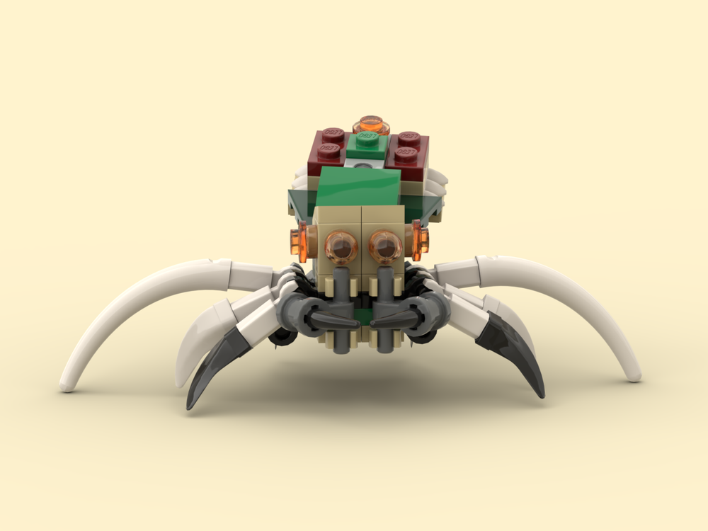 Lego Moc 31058 Peacock Spider By Ambrosino Rebrickable Build With Lego