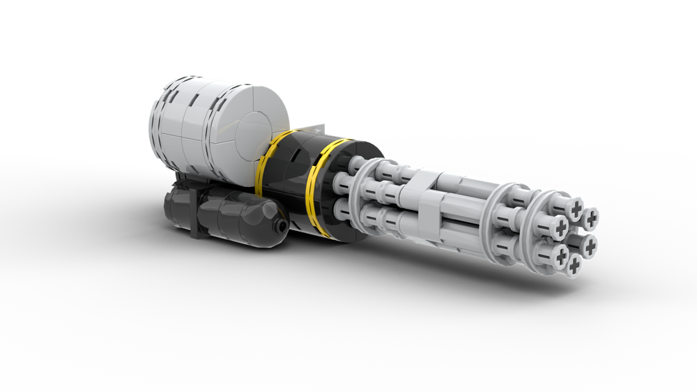 LEGO MOC Multi-barrelled Gun 5 by cmiddleton | Rebrickable - Build with ...