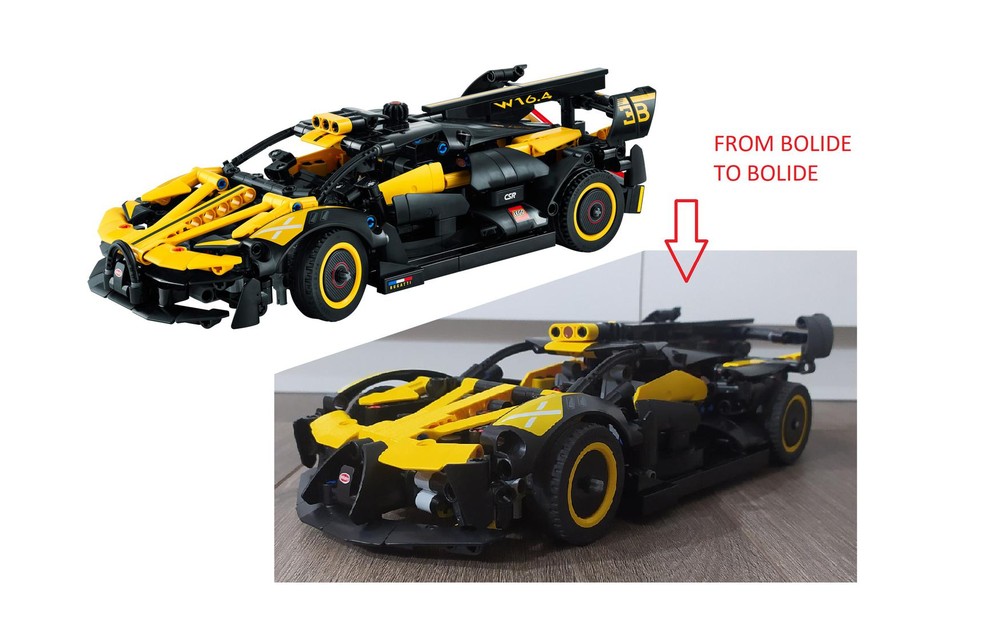 LEGO MOC 42151 - from BOLIDE to BOLIDE by ale0794 | Rebrickable - Build ...