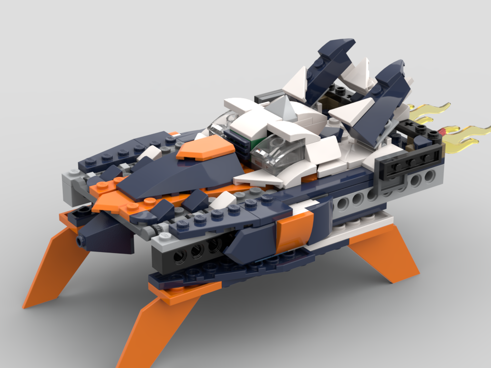 LEGO MOC 31126 Batamaran by crazy8ron | Rebrickable - Build with LEGO