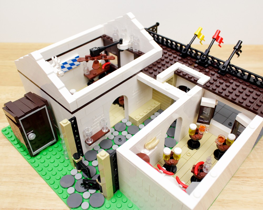 LEGO MOC-142987 Beer Garden by Stonewall Bricks | Rebrickable - Build ...
