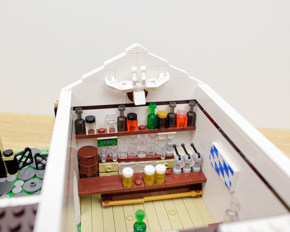 LEGO MOC-142987 Beer Garden by Stonewall Bricks | Rebrickable - Build ...