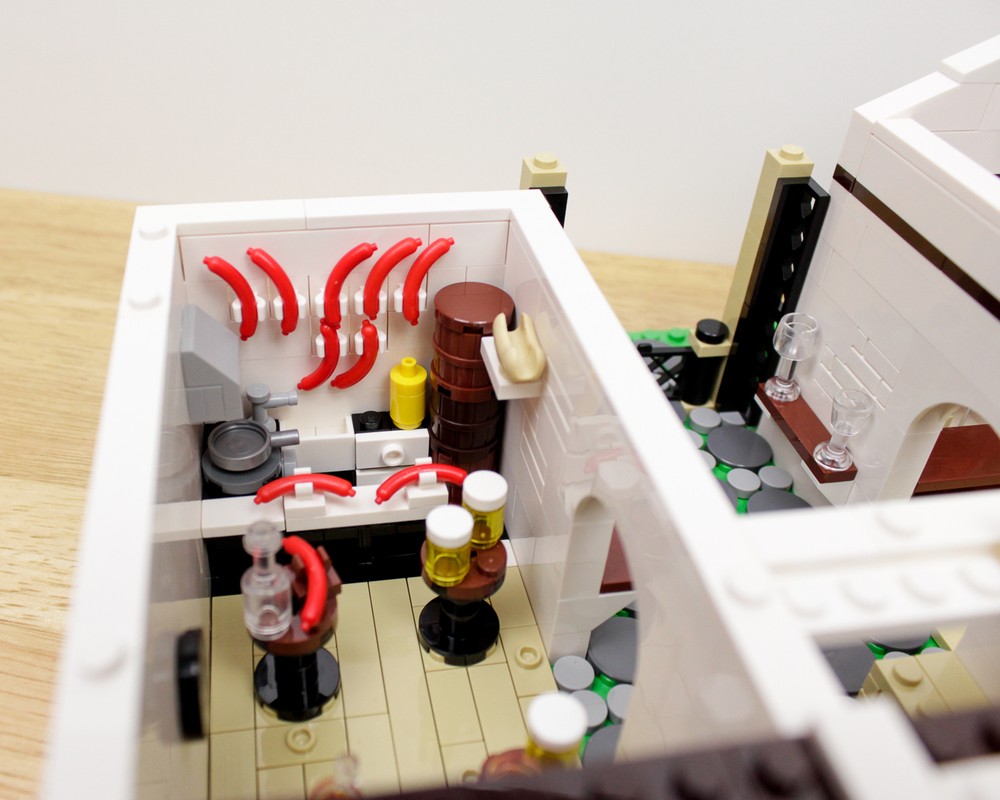 LEGO MOC-142987 Beer Garden by Stonewall Bricks | Rebrickable - Build ...