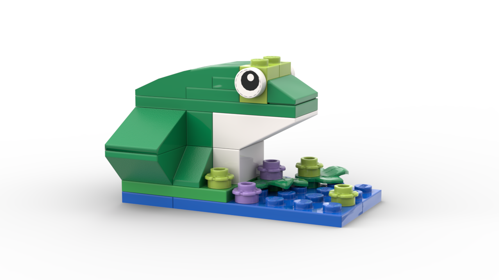 LEGO MOC 11015 Frog by Lenarex | Rebrickable - Build with LEGO
