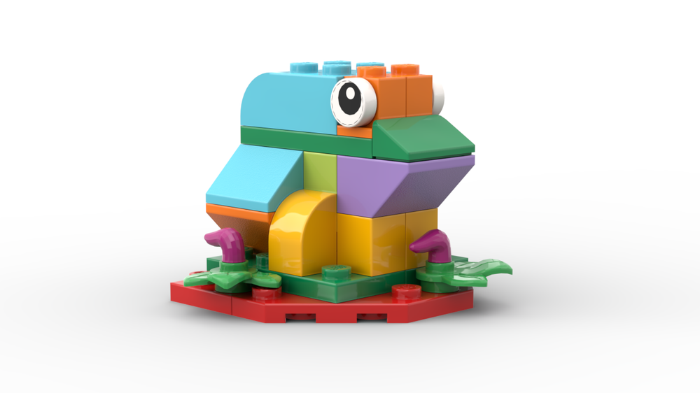 LEGO MOC 11017 Frog by Lenarex | Rebrickable - Build with LEGO